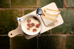 Mosterd soep met Friese droge worst – Weidenaar